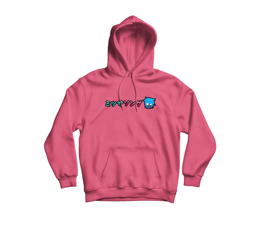 MISSASINFONIA HOODIE ROSA FIUSHA MISSA LOGO JAPONES COLOR ...